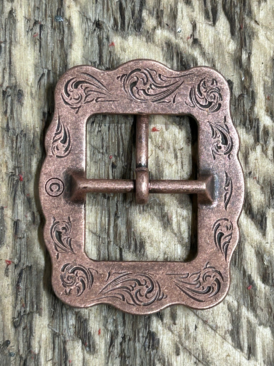 Bulk Lot of 50 3/4" Antique Copper Scalloped Berry Buckle – High Desert ...